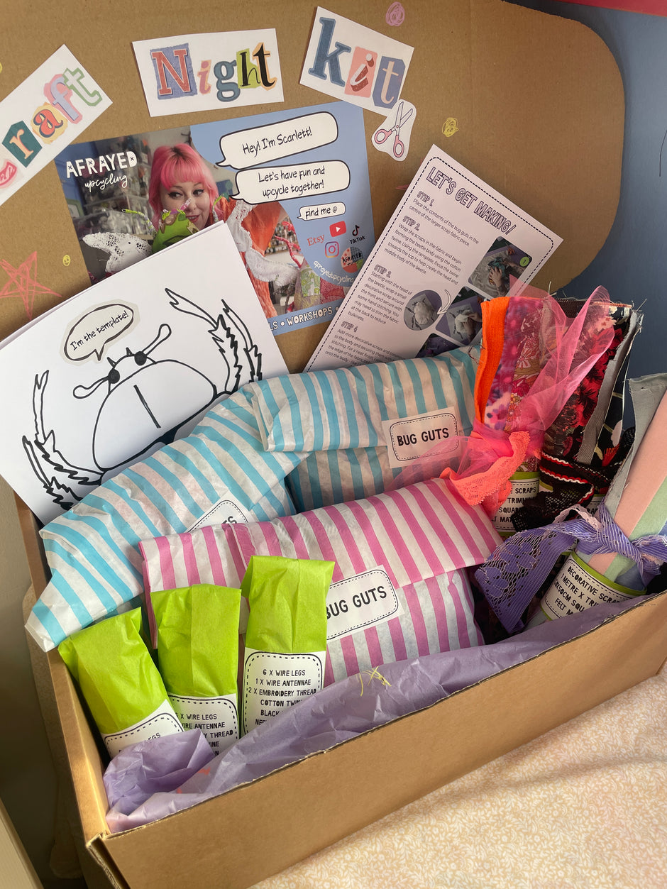 Fabric Bug Kits – AFRAYED Upcycling